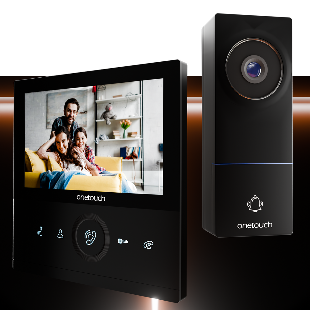 Analog Video Door Phone for Home – Secure Entry System – One Touch ...